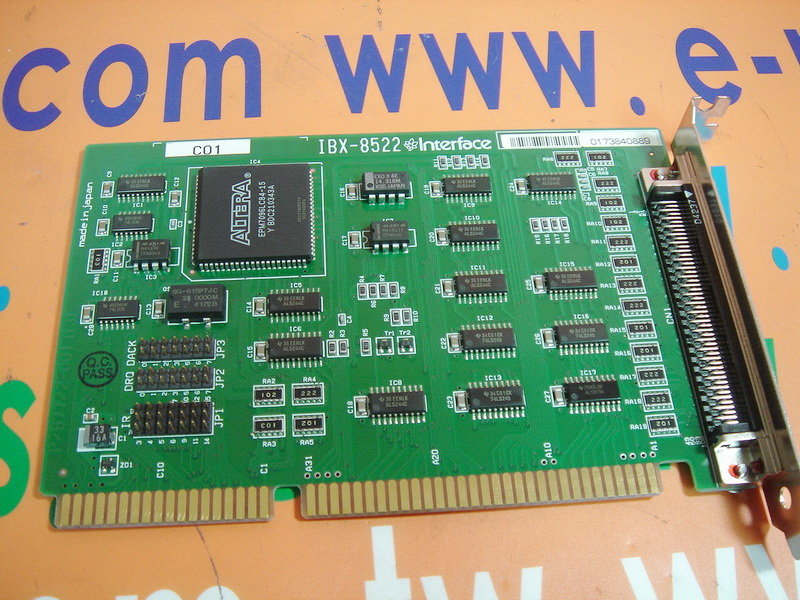 INTERFACE IBX-8522 - 裕益科技自動化設備可程式編碼器PLC分散式控制系統DCS